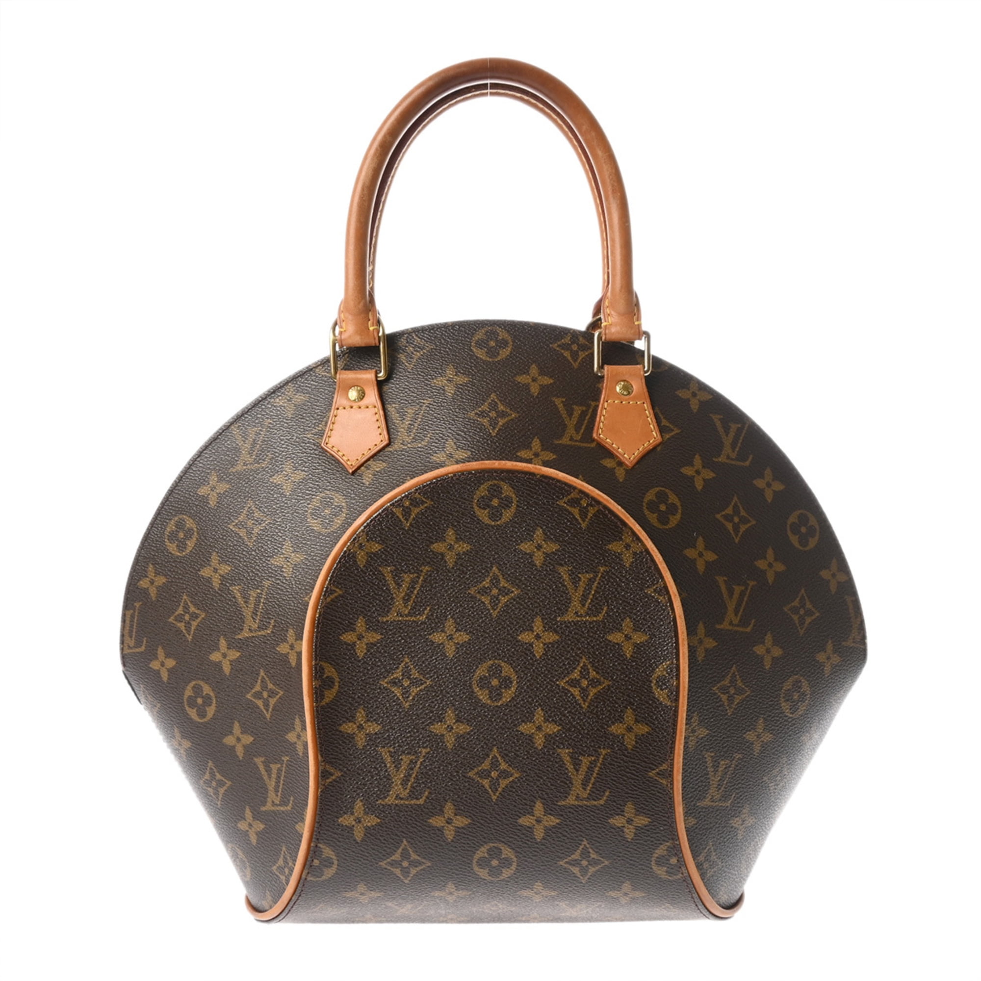 Pre-Owned LOUIS VUITTON Monogram Ellipse MM Brown M51126 Women's Canvas ...