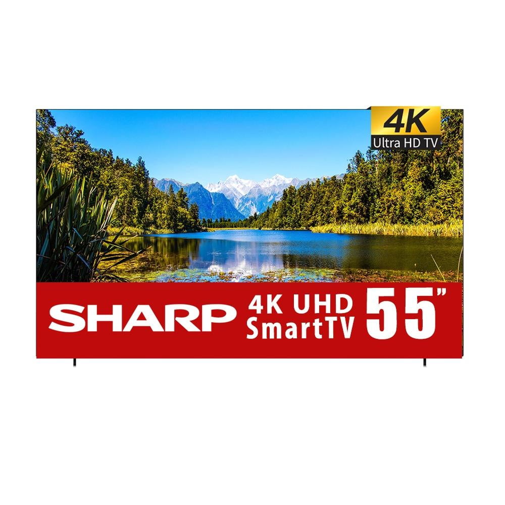 TV Sharp 55 Pulgadas Roku 4K Ultra HD Smart TV LED 4T-C55EL8UR ...