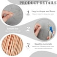49.2 Feet 23 Gauge(0.6mm) Solid Bare Copper Wire Round Copper Wire ...
