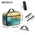 Blue and Gold Marble Pattern Insulated Lunch Bag Teens,Bento School ...