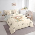 Catabedysis Alphabet Letters P 7-Piece Twin Bedding,Rustic Flowers ...