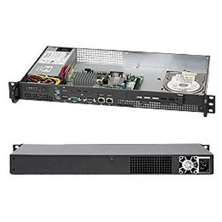 Supermicro SuperChassis CSE-503L-200B 1U Rm 1BAY Black 200W Pfc Depth ...