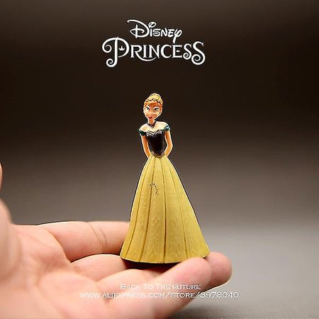 disney Frozen Princess Anna 7cm Mini Doll Action Figure Pose Anime ...