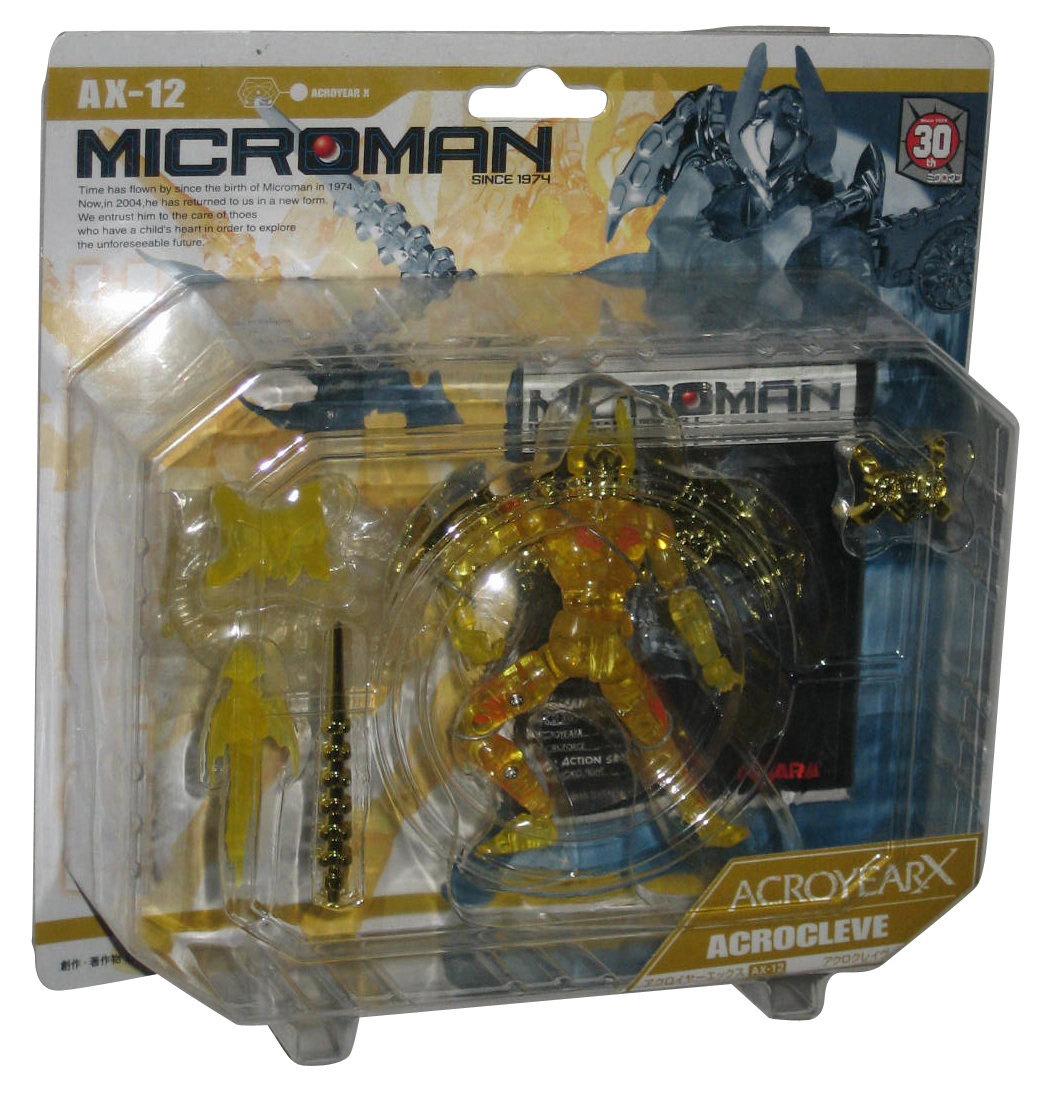 Microman Micronaut Acroyer X Acroleve Takara Toys Japan Figure AX-12 ...