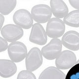 Glow Luminous Decor Gravel Cobble Crafts Dark Tank Pebbles Landscaping ...