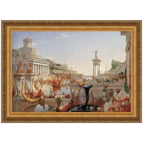 Design Toscano The Consummation of Empire, 1836 by Thomas Cole Framed ...