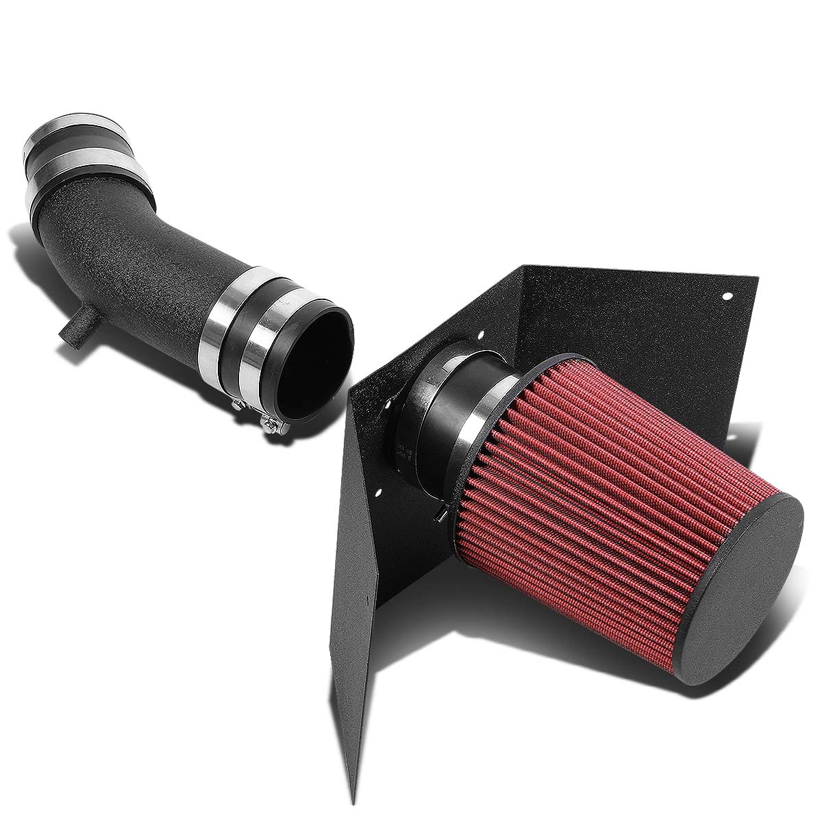 DNA Motoring AIP-2-HS-LAV103V8-BKBK For 2003 to 2005 Lincoln Aviator 4. ...