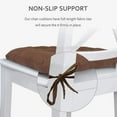 - Chair Pad Seat 4 Pack for Indoor Dining Chairs and Desk Chairs 16x16 ...