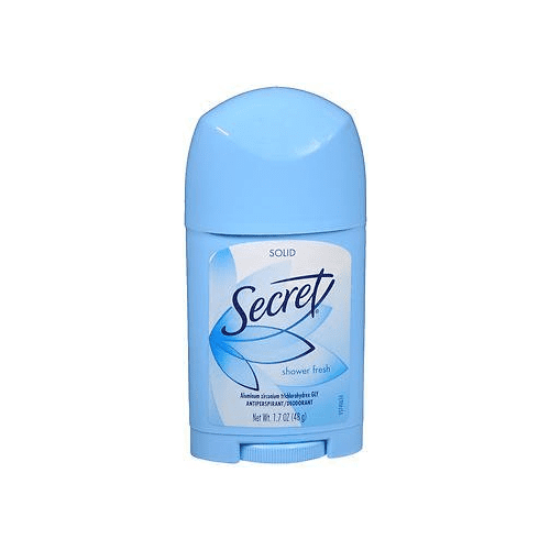 Secret Solid Stick Antiperspirant Deodorant, Shower Fresh, 1.7oz ...