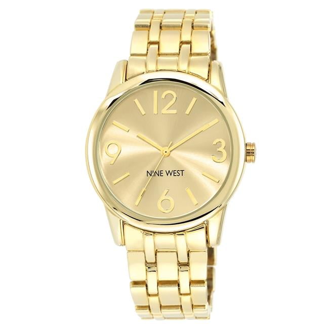 Click here for Nine West Nw-1578chgb Women Champagne Dial Gold-To... prices