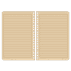 Rite in the Rain Weatherproof Side Spiral Notebook, 4.625" x 7", Tan ...