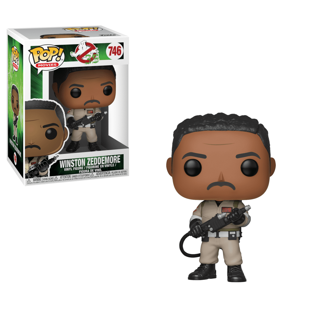Funko POP! Movies Ghostbusters: Winston Zeddemore, Vinyl Figure ...