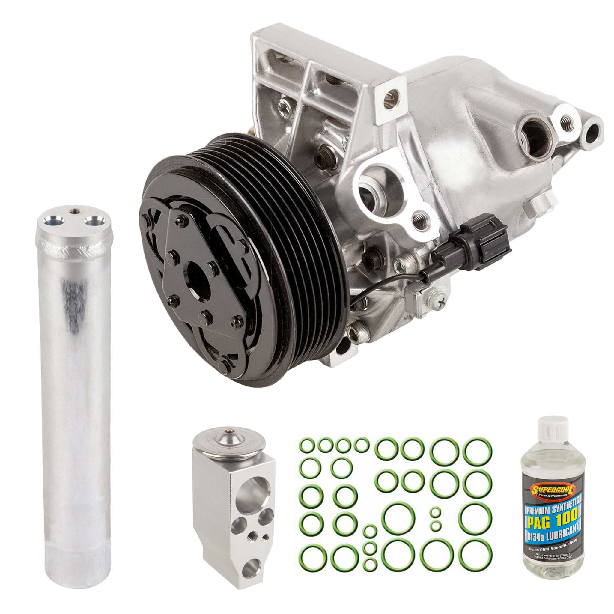 For Nissan Versa Note 2016 2017 2018 2019 AC Compressor & A/C Repair ...