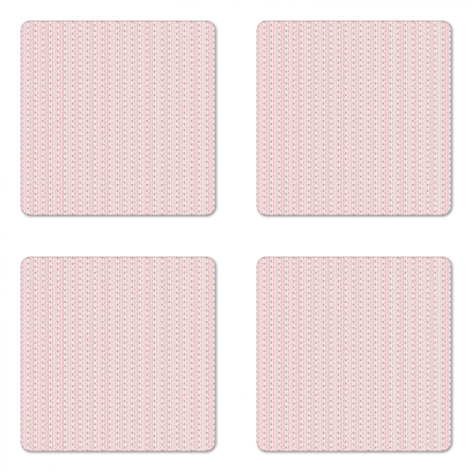 Marine Coaster Set of 4, Nautical Themed Zeppelin Bend Knots and Ropes ...