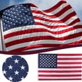 12 Pack Independence Day Hand Waving Flags, 20x28cm Polyester Flag with ...