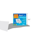 ReliOn Skin Cleanser Sterile Alcohol Swabs Twin Pack, 400 count, 2 pack ...