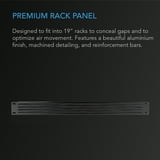 AC Infinity Rack Panel Accessory Vent 1U Space for 19" Rackmount ...