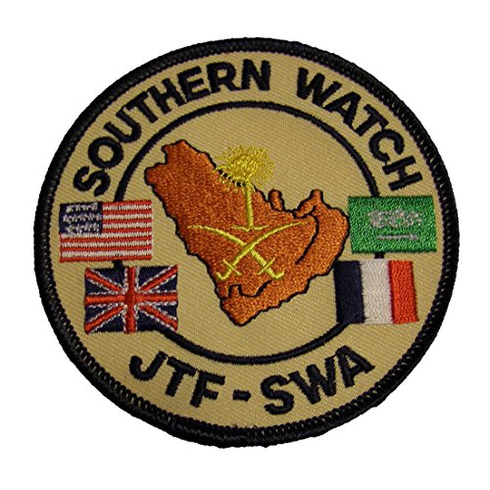 Operation Southern Watch Iraq JTF-SWA Veteran Patch - Veteran Owned ...