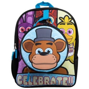 Five Nights at Freddy's 3D Foxy Big Face Backpack - Walmart.com