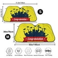 Jgfou Congratulation Graduate Windshield Sun Shades,Car Sun Shade for ...
