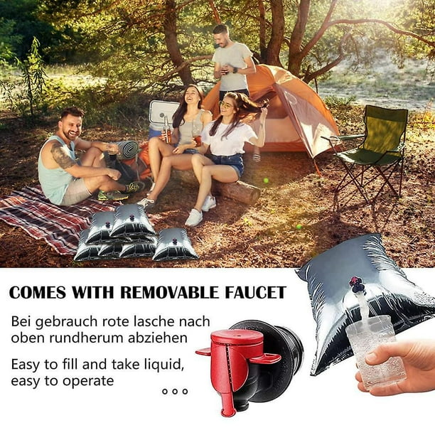 Collapsible Water Tank, Water Bag, Emergency Preparedness Bag, Durable ...