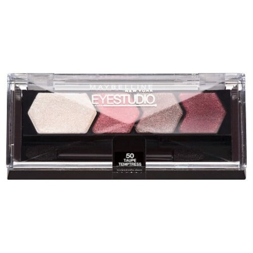 Maybelline EyeStudio Color Plush Silk Eye Shadow Quad Palette, Pink ...