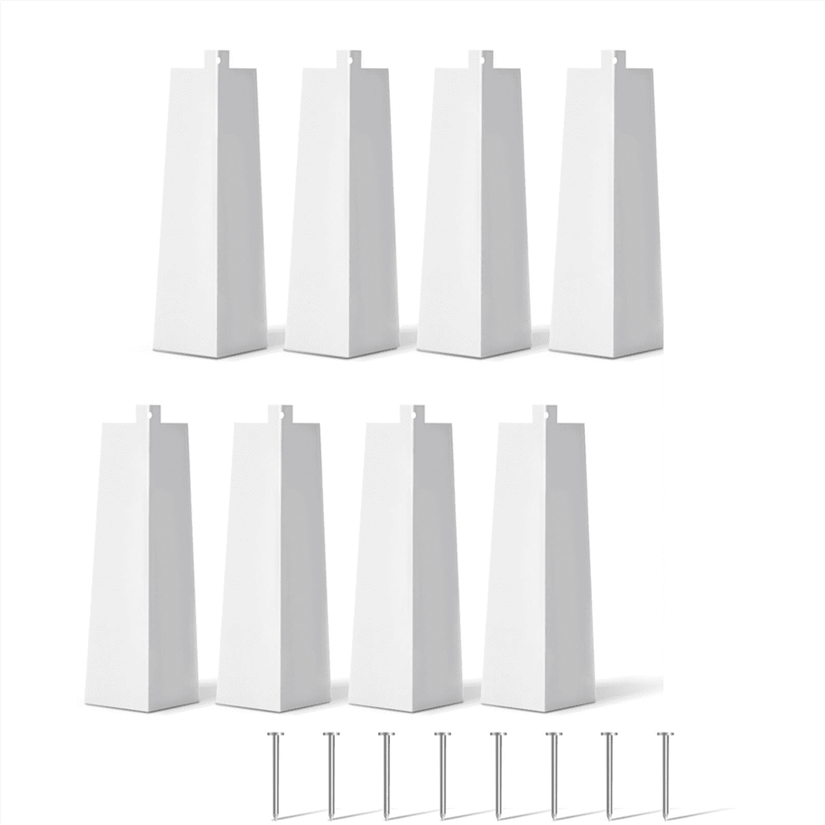 Click here for Zh & Art 8 Pcs Aluminum Siding Corners 8 Inch Outs... prices