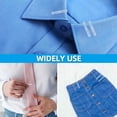 200 Pcs Clear Plastic U Shape Alligator Clips Folding Clip for Shirt ...