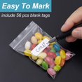 200-Pack 4"x6" Small Plastic Bags – 2 Mil, Clear Mini Baggies ...
