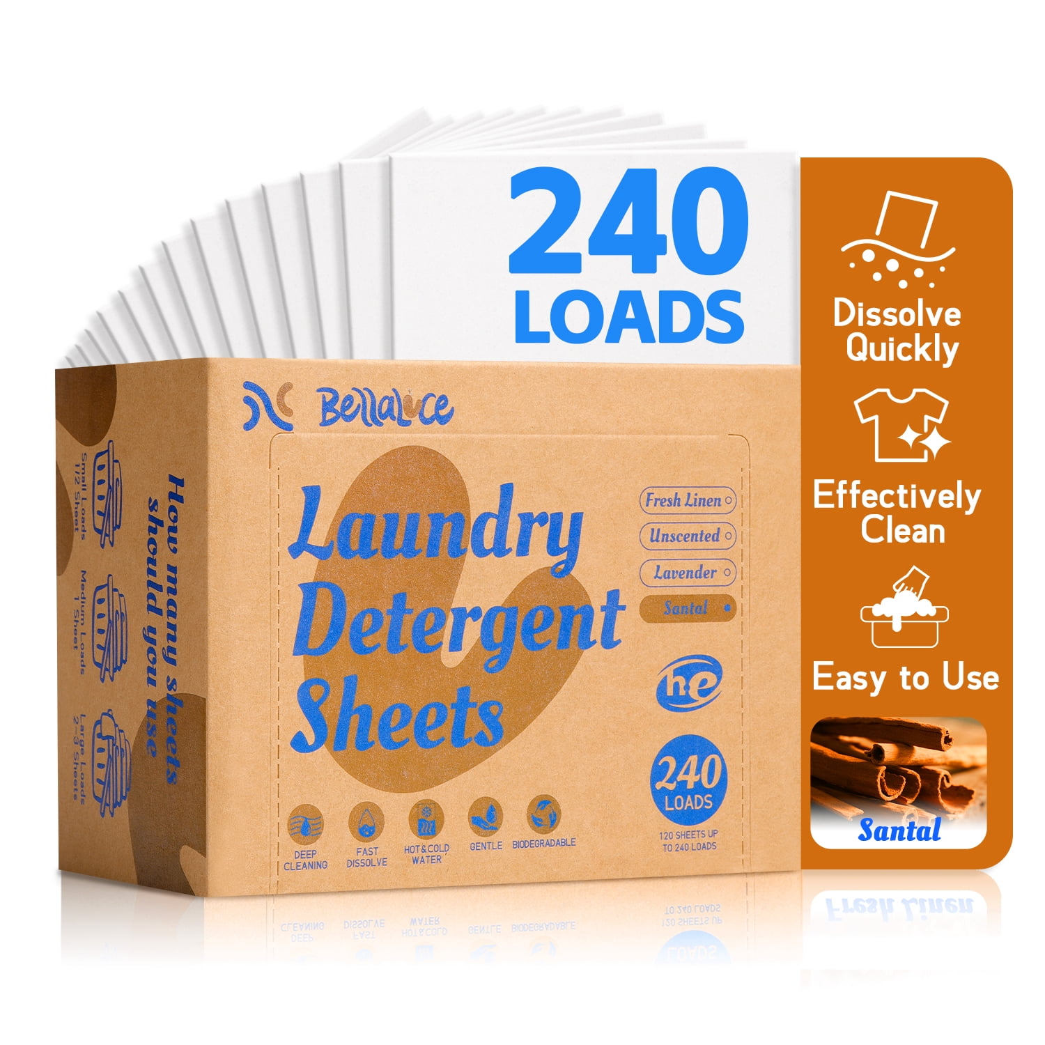 Click here for Bellaluce Eco-Friendly Plastic-Free Laundry Deterg... prices