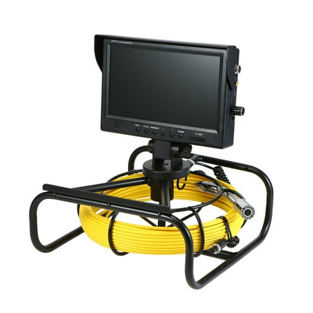 20M Pipeline Inspection Camera Sewer Camera 9 Inches Color Monitor ...