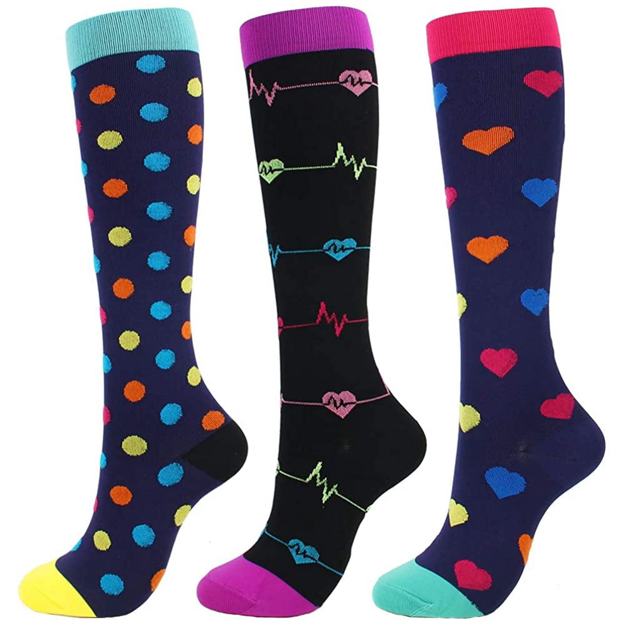 Click here for Ydfdwe 3/4/6 Pairs Compression Socks Women Men 20-... prices