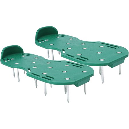 Manual Lawn Scarifier Lawn Aerator Shoes with Strap for Effectively ...