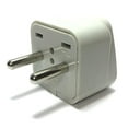 Seven Star Universal Travel Plug Adapters For Europe & Asia (4 Pack, For Europe & Asia - 2 Round ...