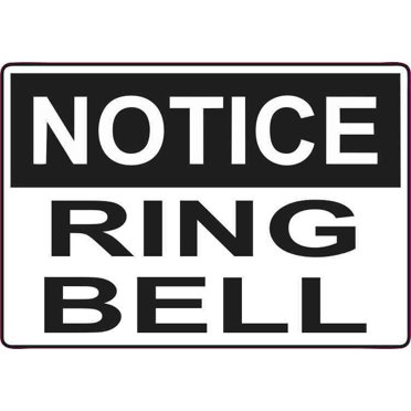 5in x 3.5in Notice Keep Door Closed Magnet Magnetic Business Sign ...