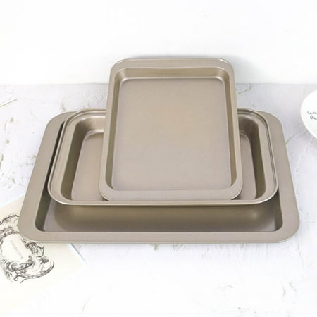 Rectangle Baking Pan Cookie Biscuit Pastry rectangle stainless steel ...