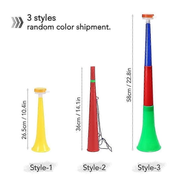 Plastic Vuvuzela Horns Soccer Fan Trumpet Fans Cheering Horn for ...