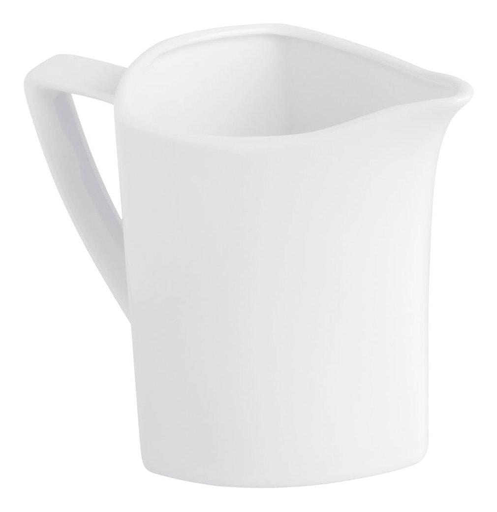Cremera Triangular Porcelana Blanco Blanco 1pz Crown Baccara Crown ...