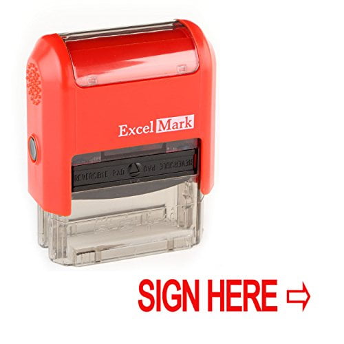 SIGN HERE STAMP - Walmart.com - Walmart.com