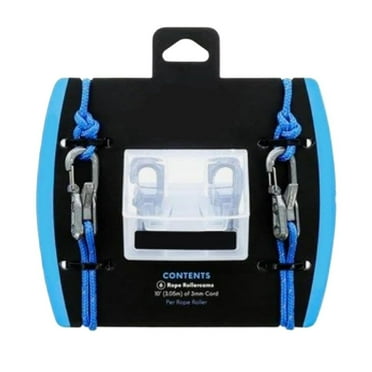 Colaxi Ratchet Pulley Rope Hanger Ratchet with Carabiners Heavy Duty ...