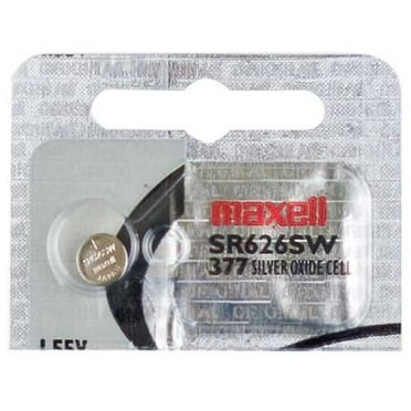 Energizer 377 376 Silver Oxide Watch Batteries SR626SW SR626W - Walmart.com