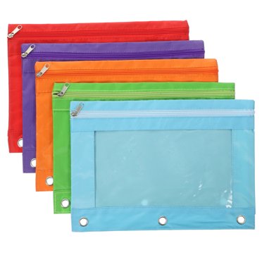 6 Assorted Color Document Folders,Plastic Binder Pocket with Snap ...