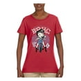 Wild Bobby Biker Betty Boop MC Motorcycle Club 1930 Betty Boop Womens T ...