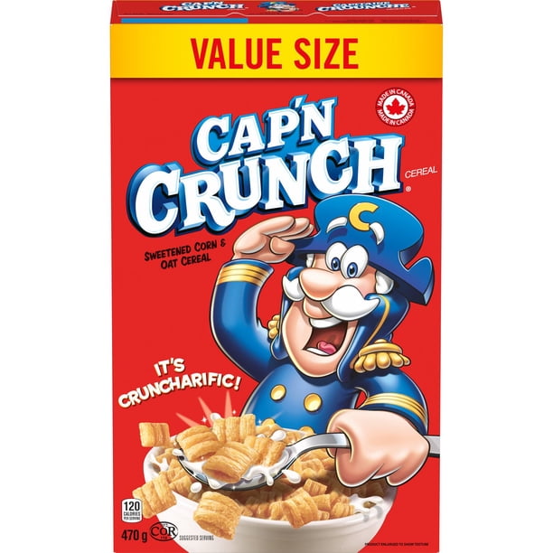 Cap'n Crunch Original Cereal, 470g - Walmart.ca