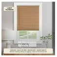 Cordless Light Filtering Mini Blind - 28 Inch Width, 72 Inch Length, 1 ...