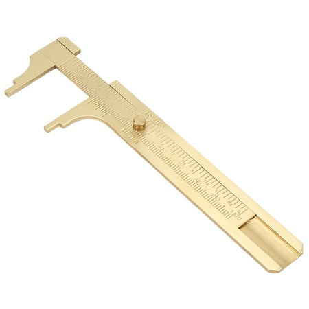 Caliper Ruler,Double Scale Vernier Caliper Brass Caliper Vernier ...