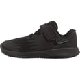 Nike 907255-005: Toddlers Star Runner TDV Black/Black Sneakers ...