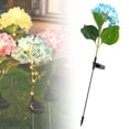 TINGXIN Led Artificial Hydrangea Blue Twinkling Tree Garden Light for ...