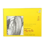 "U.S. Art Supply 8""x10"" Spiral Sketch Pad, 60lb, 100 Sheets, Pack of ...
