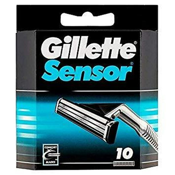 Gillette Sensor Refill Blade Cartridges, 10 Count - Walmart.com